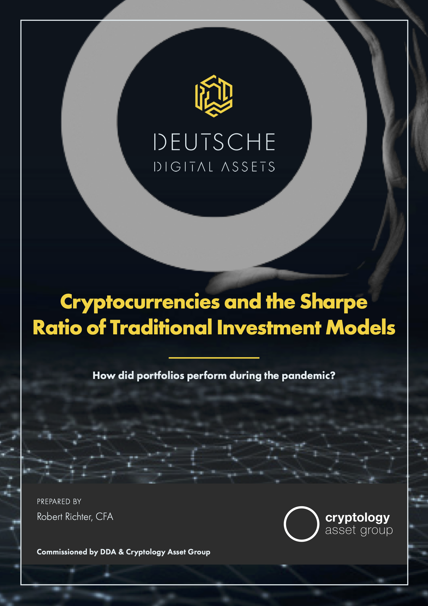 Cryptocurrencies and the Sharpe Ratio of Traditional Investment Models