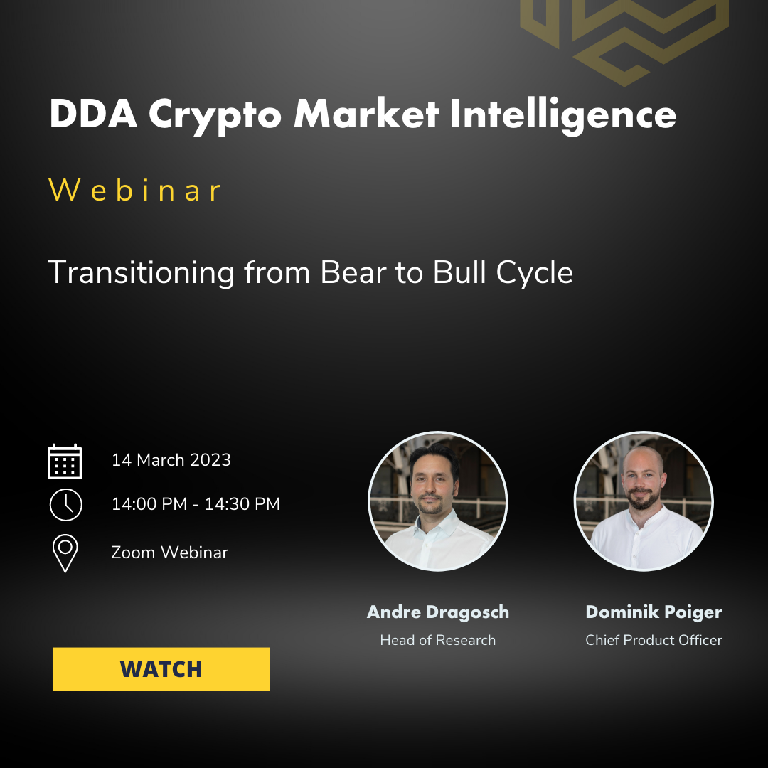 DDA Webinar: Transitioning from Bear to Bull Cycle