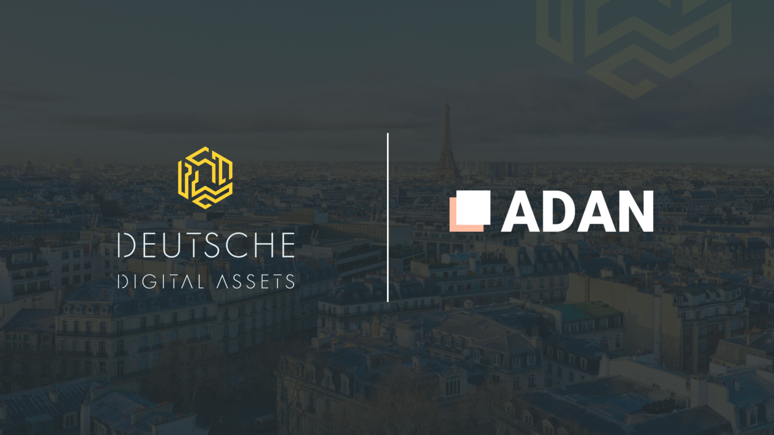 Deutsche Digital Assets (DDA) Becomes a Member of ADAN - Deutsche Digital Assets